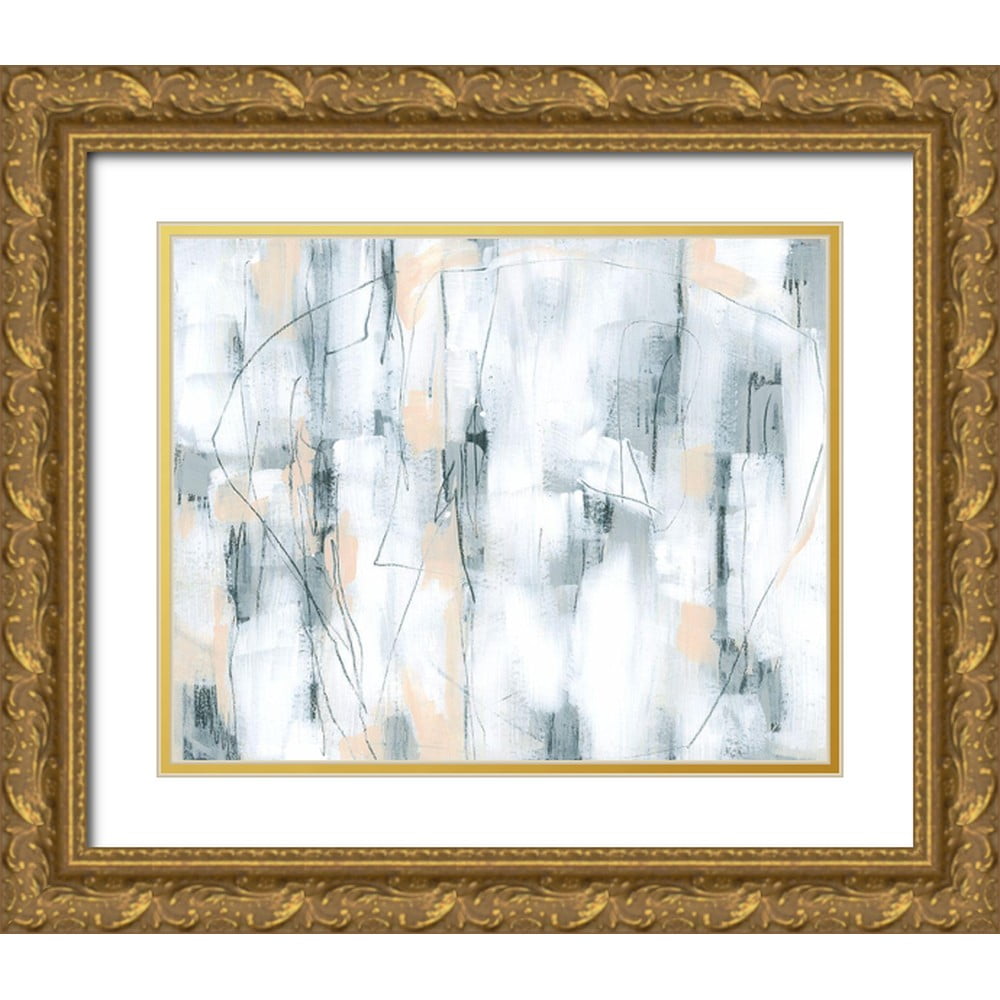Vess, June Erica 18x15 Gold Ornate Wood Framed with Double Matting ...