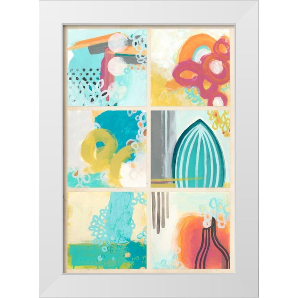 Vess, June Erica 18x24 White Modern Wood Framed Museum Art Print Titled ...