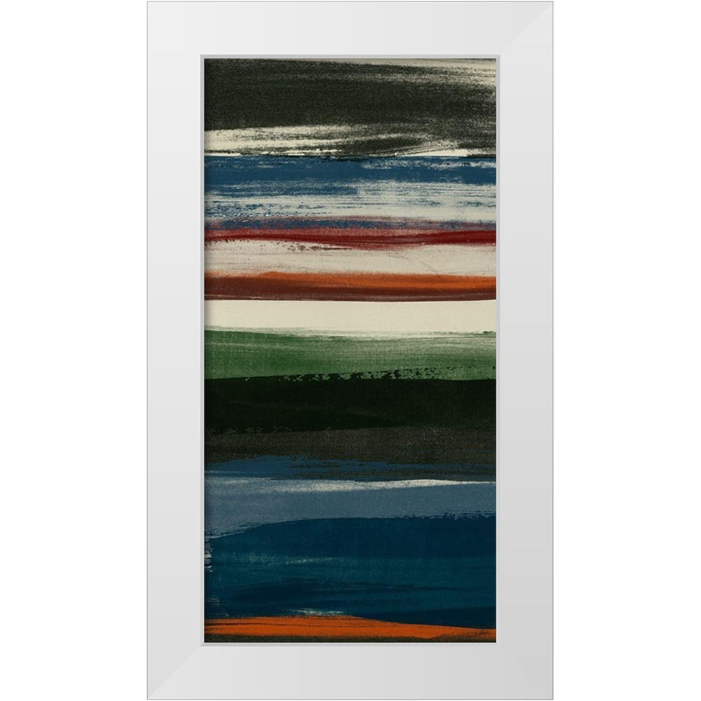 Vess, June Erica 18x32 White Modern Wood Framed Museum Art Print Titled ...