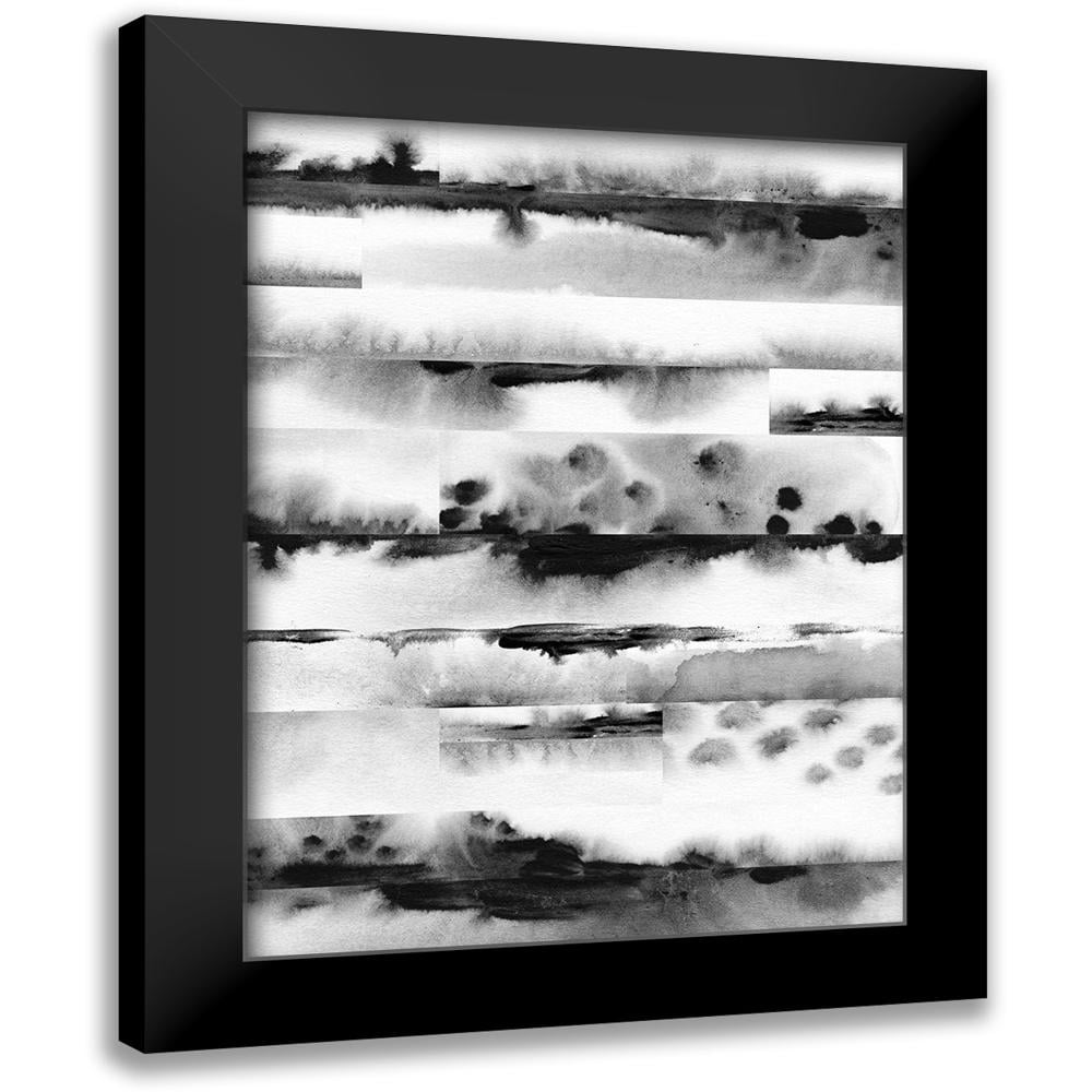 Vess, June Erica 19x24 Black Modern Framed Museum Art Print Titled - Litmus Layers II - Walmart.com