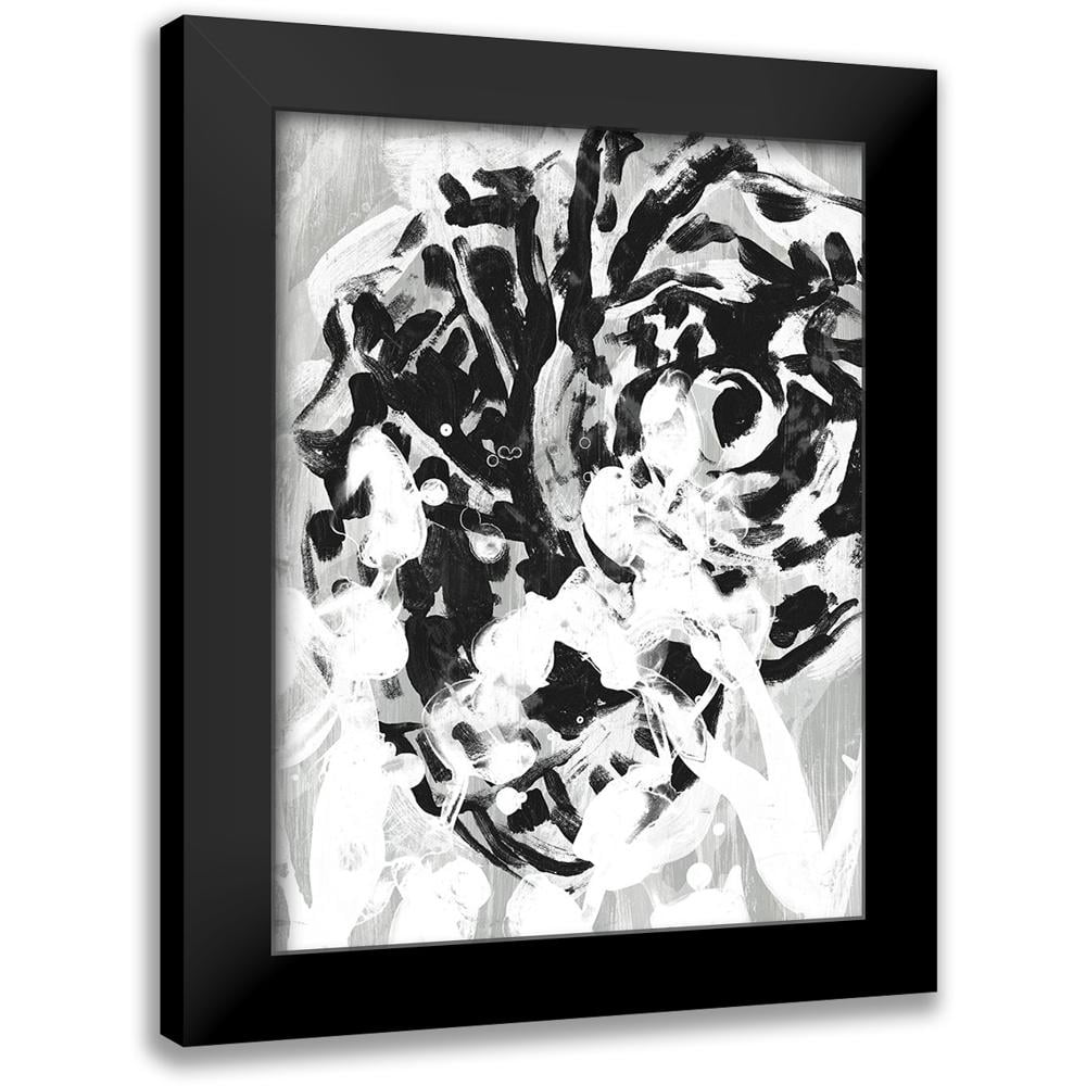 Vess, June Erica 19x24 Black Modern Framed Museum Art Print Titled - Ocean Inkblot III - Walmart.com