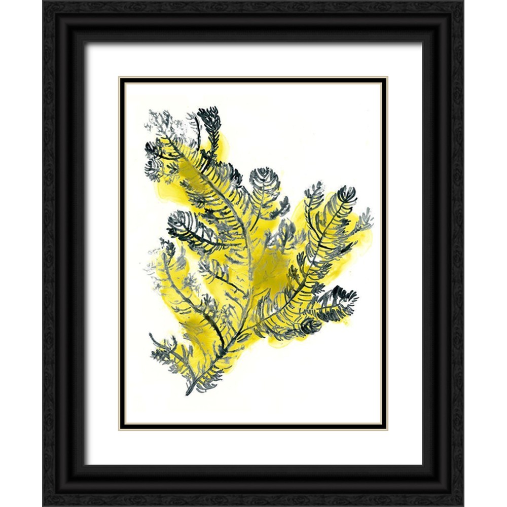 Vess, June Erica 19x24 Black Ornate Wood Framed with Double Matting ...