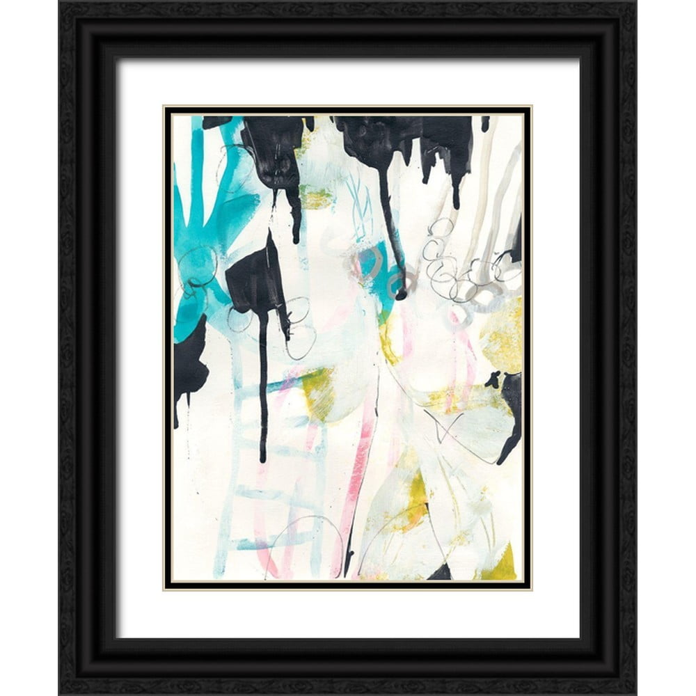 Vess, June Erica 19x24 Black Ornate Wood Framed with Double Matting ...