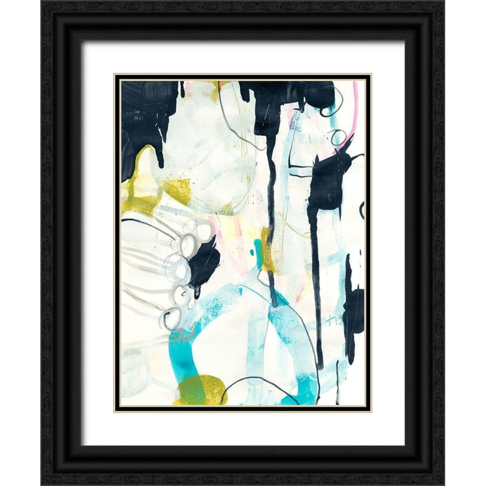 Vess, June Erica 19x24 Black Ornate Wood Framed with Double Matting ...