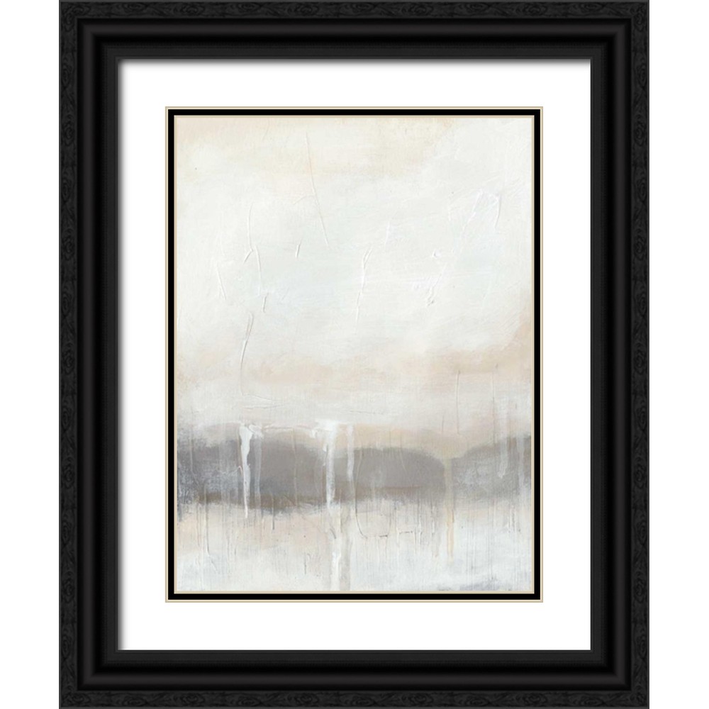 Vess, June Erica 19x24 Black Ornate Wood Framed with Double Matting ...