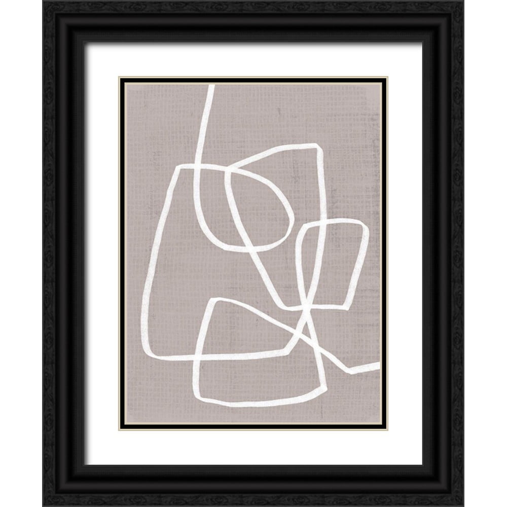Vess, June Erica 19x24 Black Ornate Wood Framed with Double Matting ...