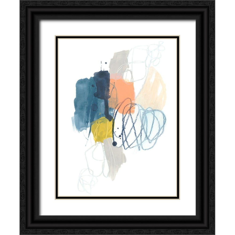 Vess, June Erica 19x24 Black Ornate Wood Framed with Double Matting Museum Art Print Titled ...