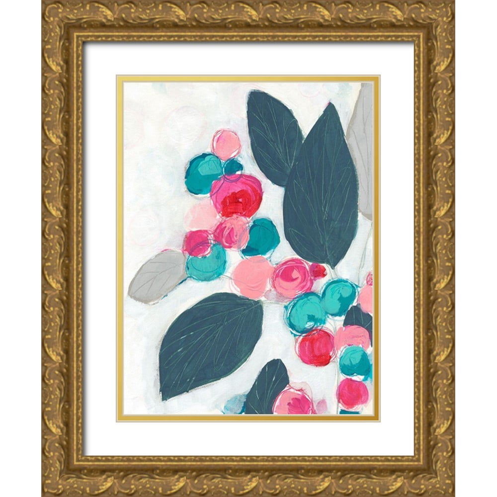 Vess, June Erica 19x24 Gold Ornate Wood Framed with Double Matting ...