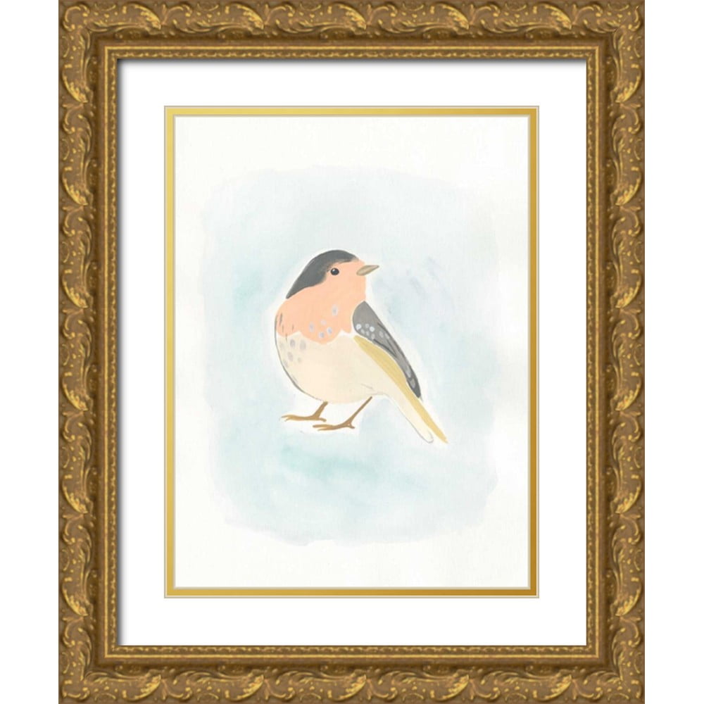 Vess, June Erica 19x24 Gold Ornate Wood Framed with Double Matting ...