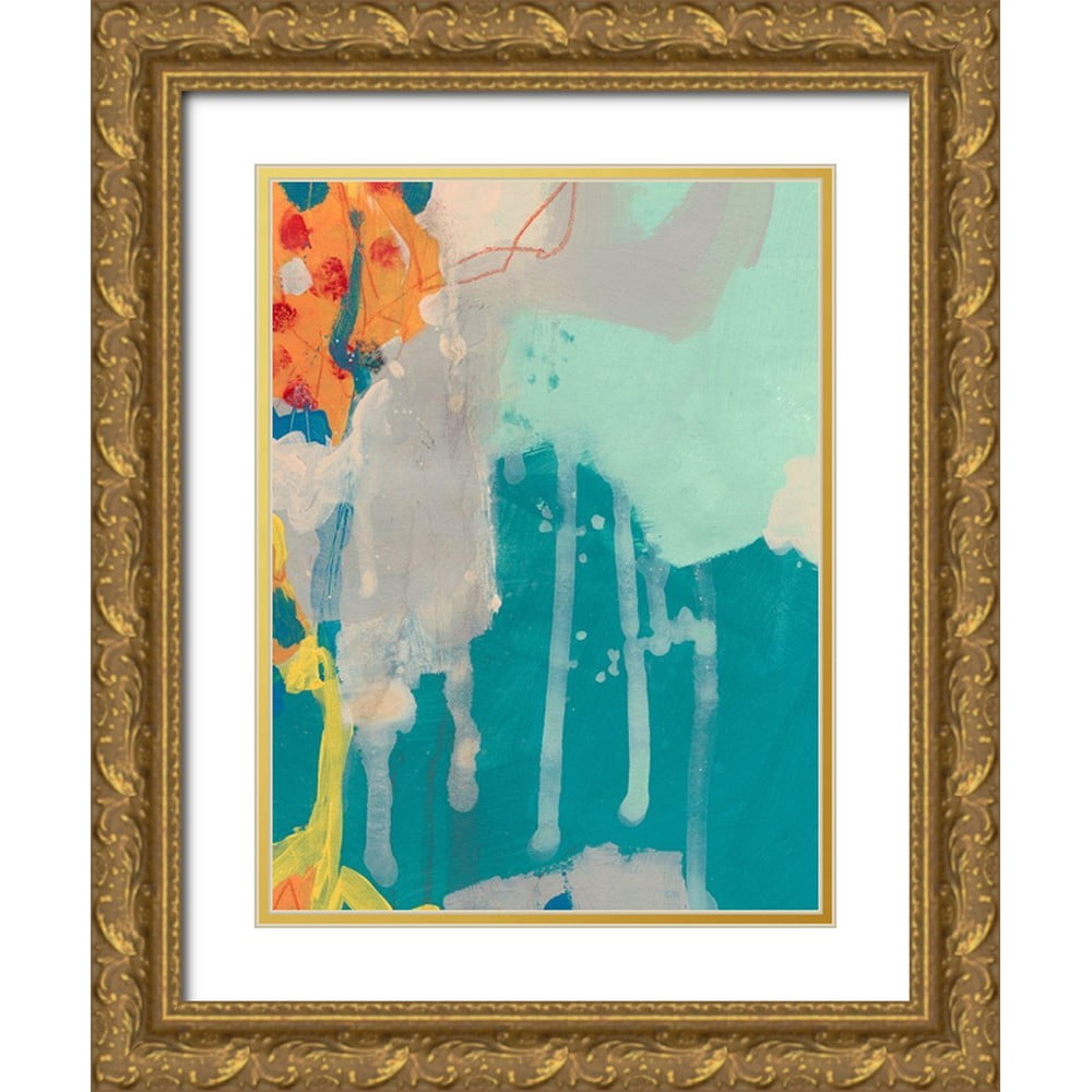 Vess, June Erica 19x24 Gold Ornate Wood Framed with Double Matting ...