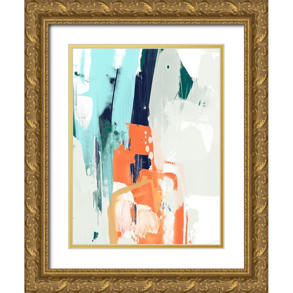 Vess, June Erica 19x24 Gold Ornate Wood Framed with Double Matting ...