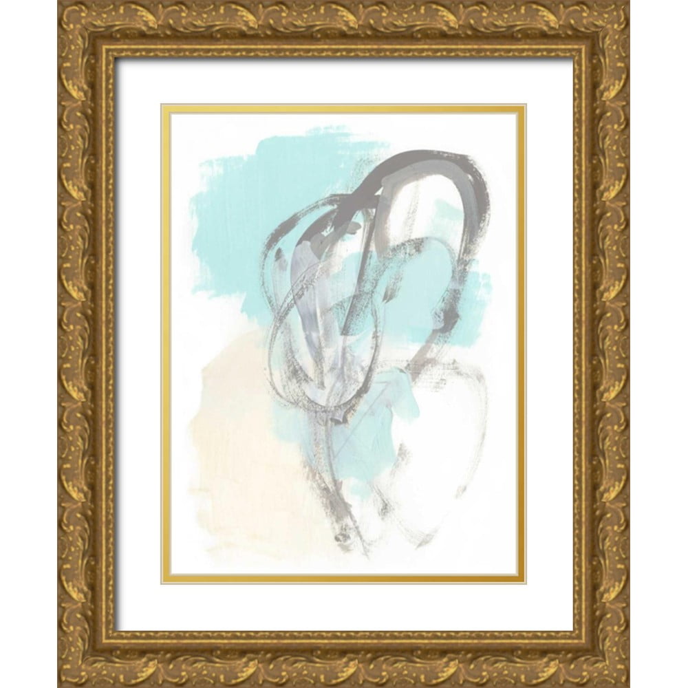 Vess, June Erica 19x24 Gold Ornate Wood Framed with Double Matting ...