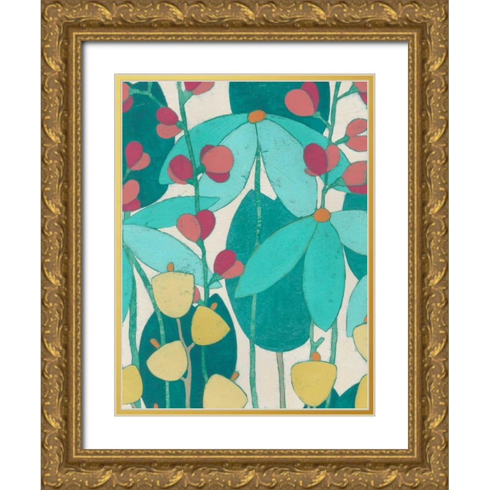 Vess, June Erica 19x24 Gold Ornate Wood Framed with Double Matting ...