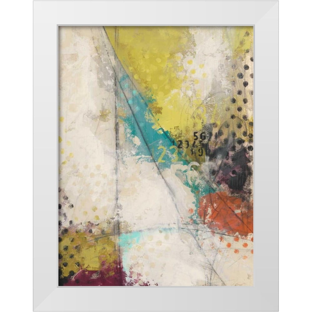 Vess, June Erica 19x24 White Modern Wood Framed Museum Art Print Titled ...