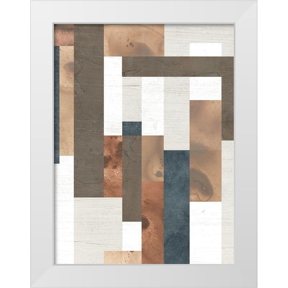 Vess, June Erica 19x24 White Modern Wood Framed Museum Art Print Titled ...