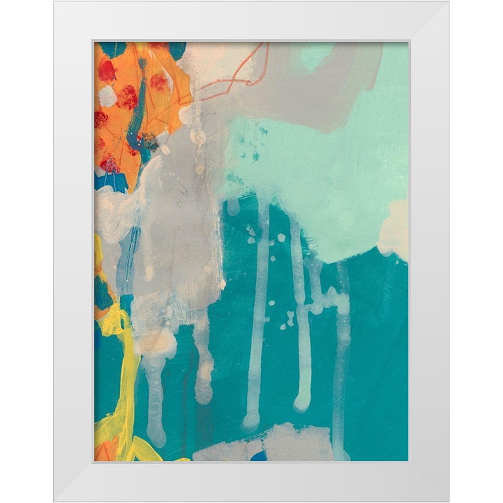 Vess, June Erica 19x24 White Modern Wood Framed Museum Art Print Titled ...