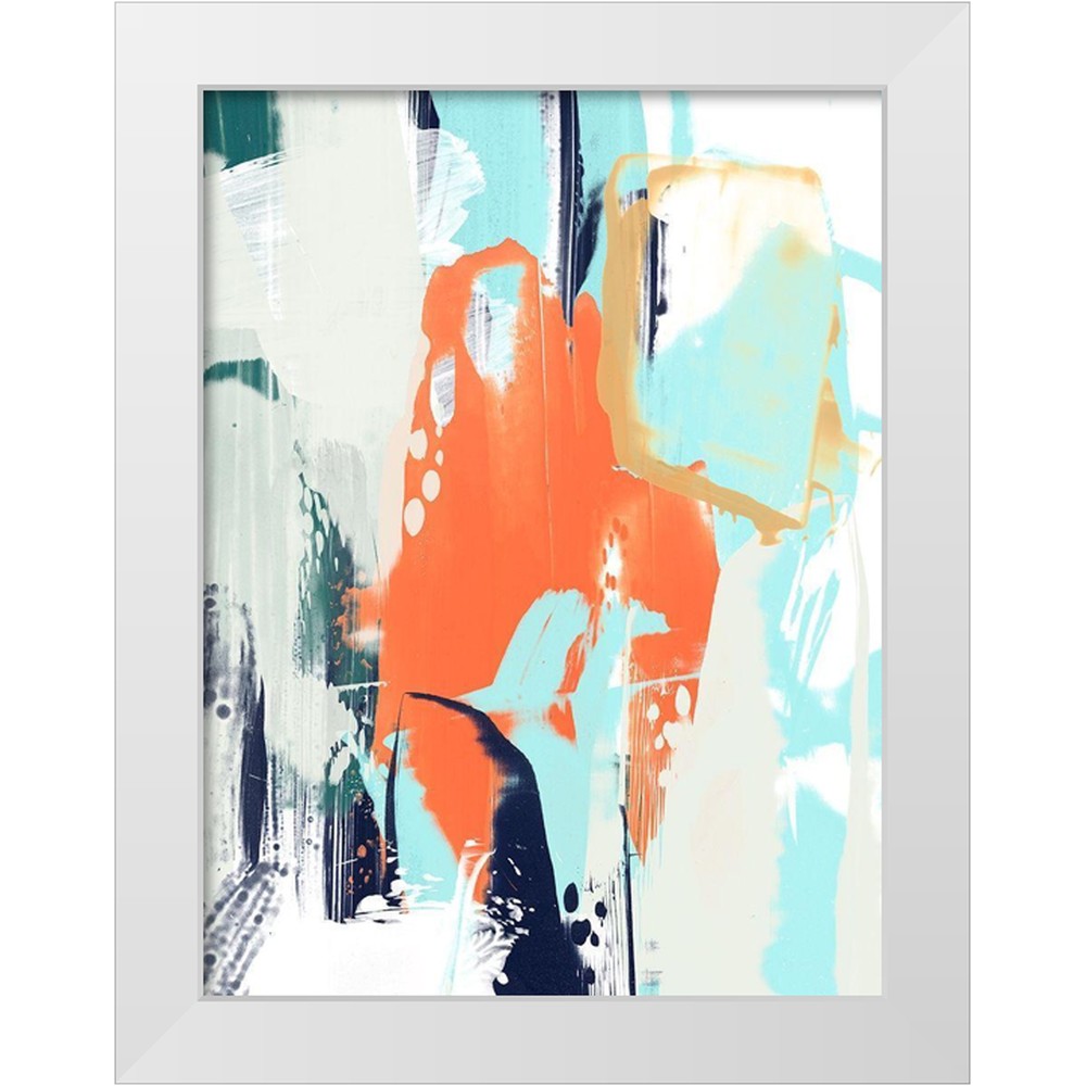 Vess, June Erica 19x24 White Modern Wood Framed Museum Art Print Titled ...