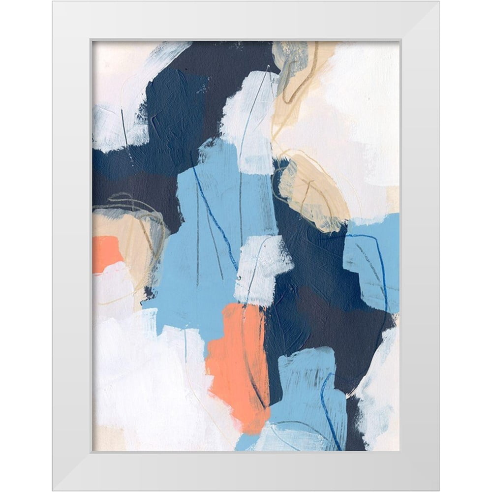 Vess, June Erica 19x24 White Modern Wood Framed Museum Art Print Titled ...