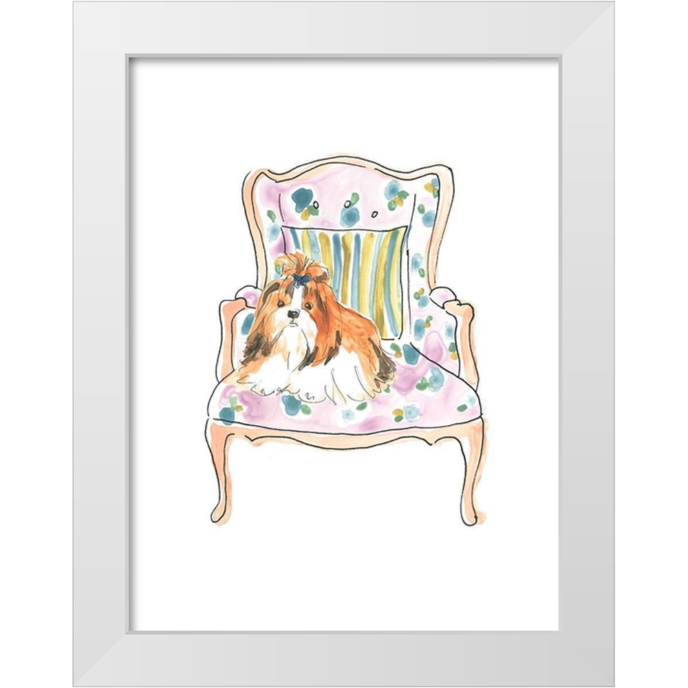 Vess, June Erica 19x24 White Modern Wood Framed Museum Art Print Titled ...