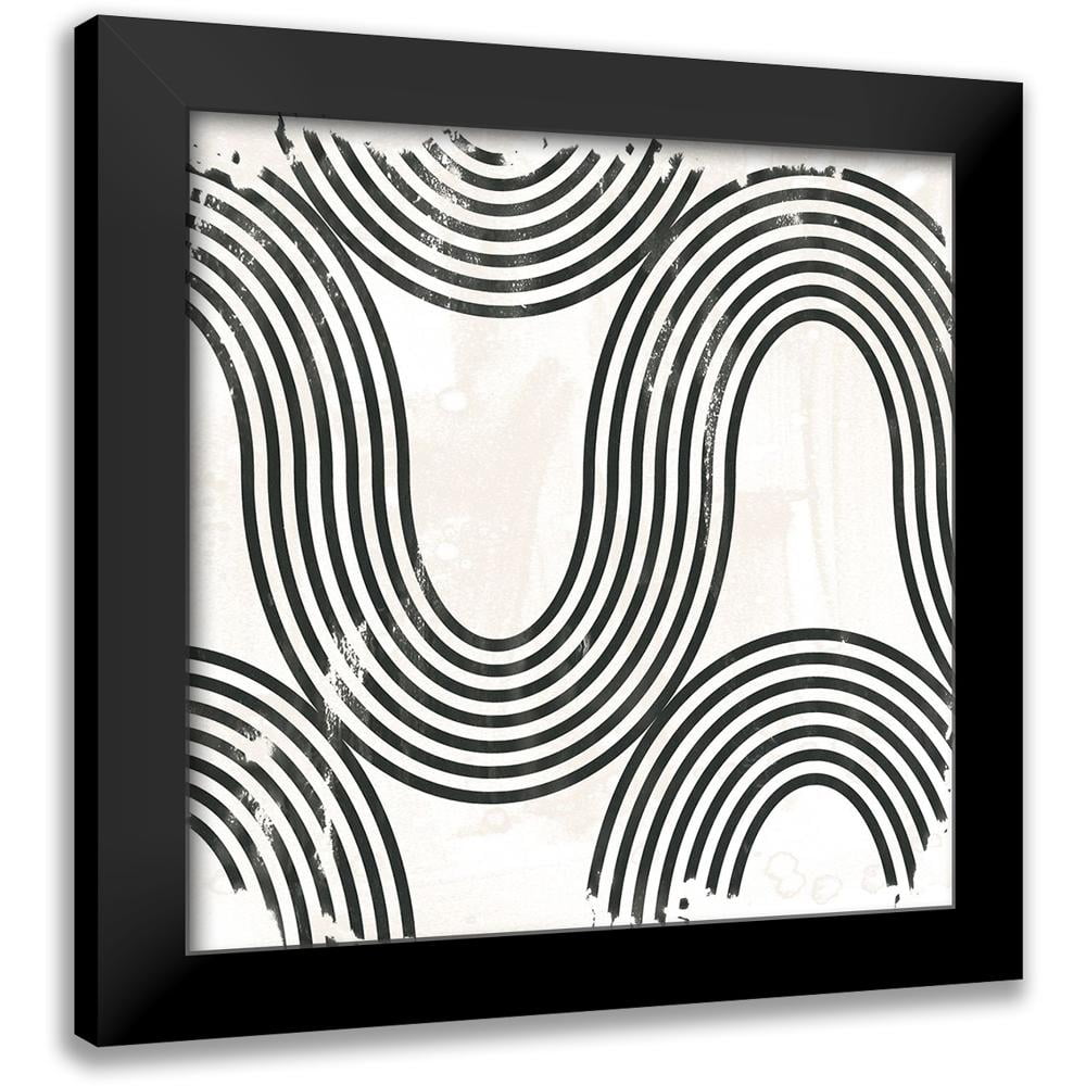 Vess, June Erica 20x20 Black Modern Framed Museum Art Print Titled ...
