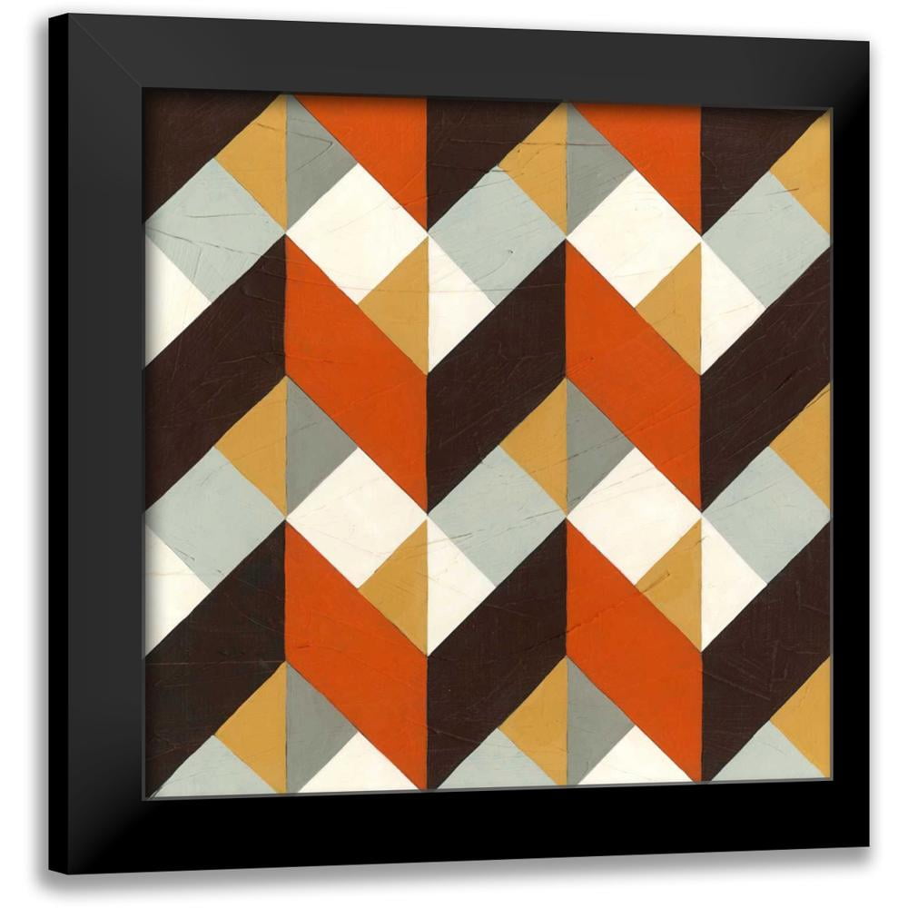 Vess, June Erica 20x20 Black Modern Framed Museum Art Print Titled ...