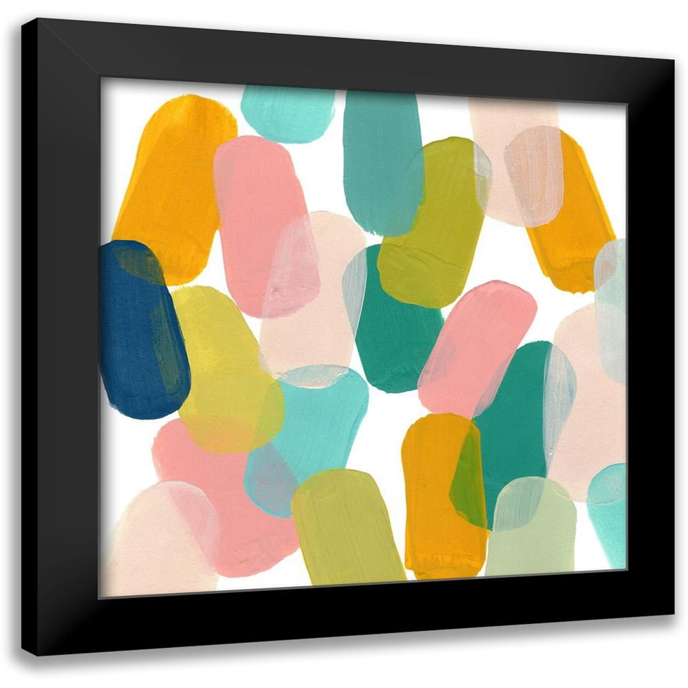 Vess, June Erica 20x20 Black Modern Framed Museum Art Print Titled ...