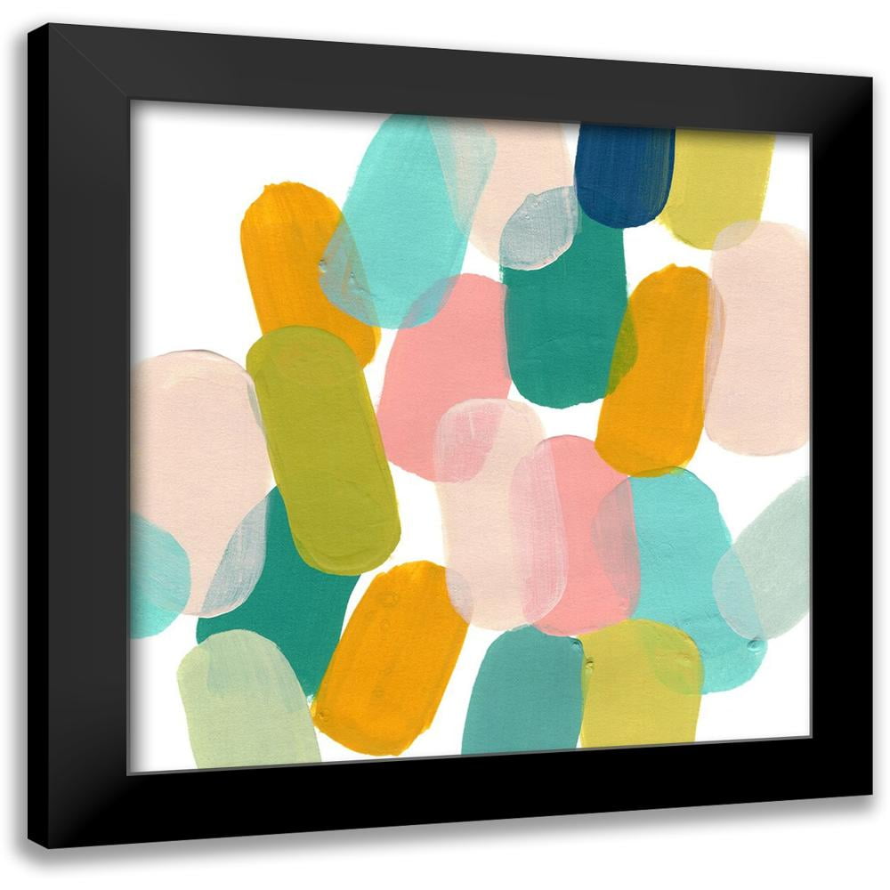 Vess, June Erica 20x20 Black Modern Framed Museum Art Print Titled ...