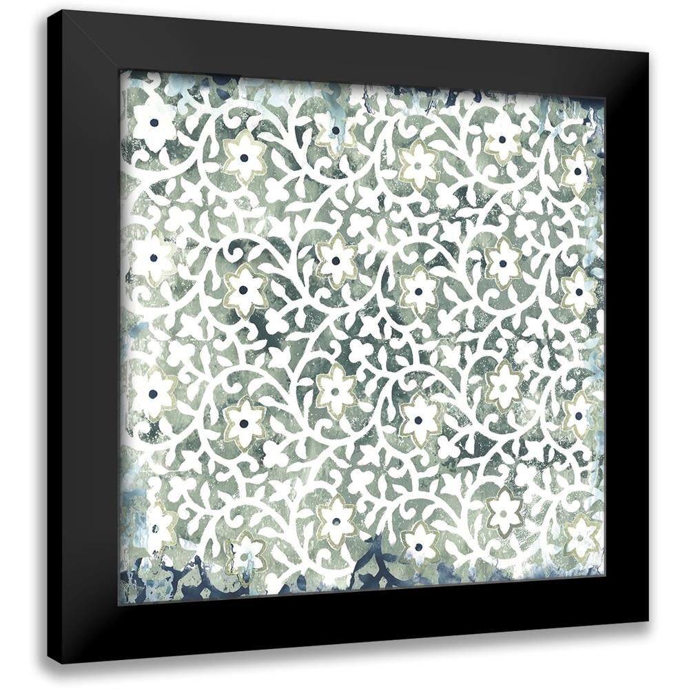 Vess, June Erica 20x20 Black Modern Framed Museum Art Print Titled ...
