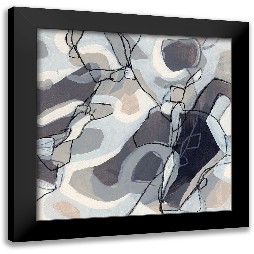 Vess, June Erica 20x20 Black Modern Framed Museum Art Print Titled ...