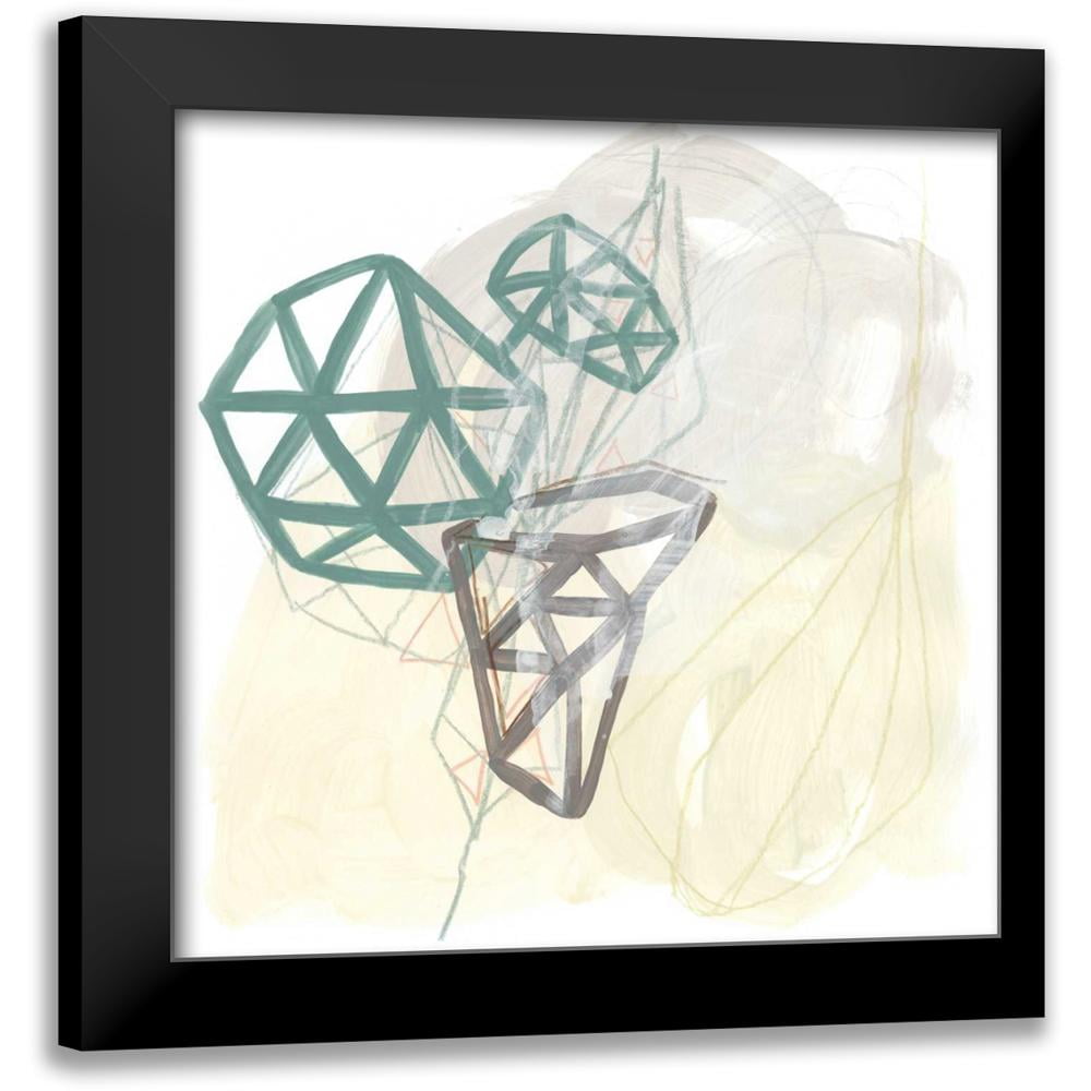 Vess, June Erica 20x20 Black Modern Framed Museum Art Print Titled ...