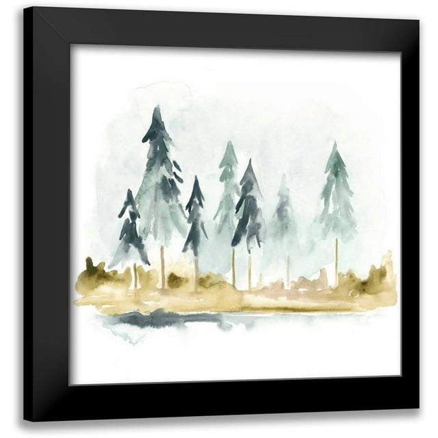 Vess, June Erica 20x20 Black Modern Framed Museum Art Print Titled ...