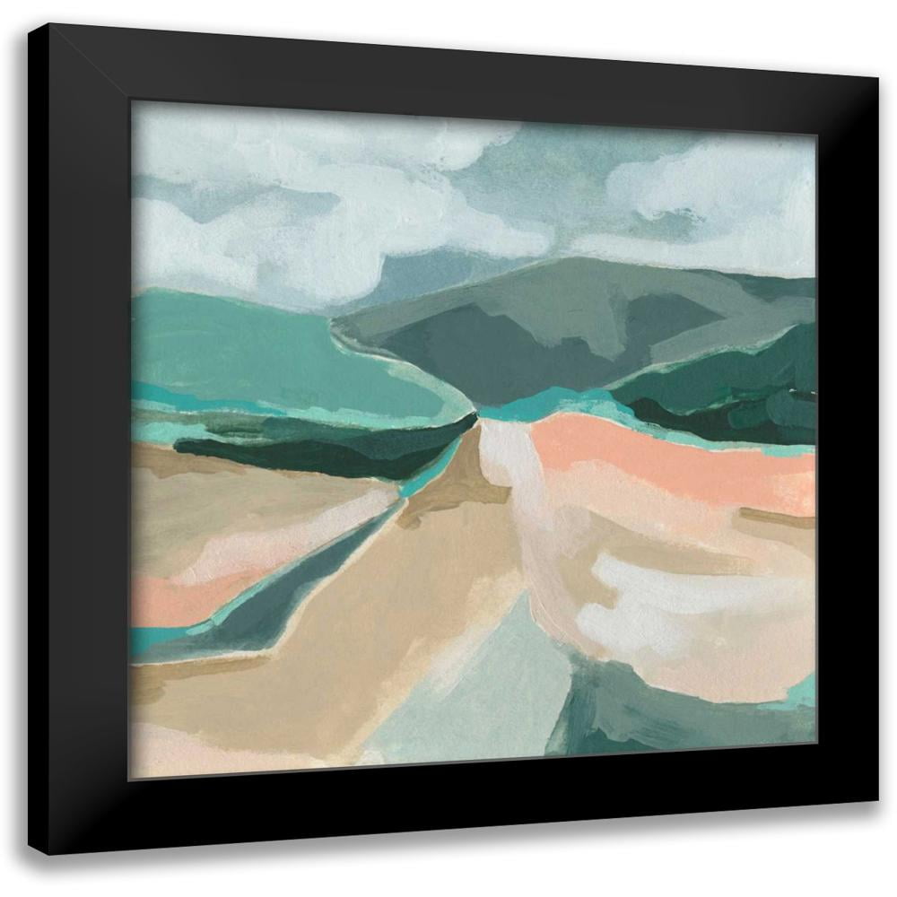 Vess, June Erica 20x20 Black Modern Framed Museum Art Print Titled ...