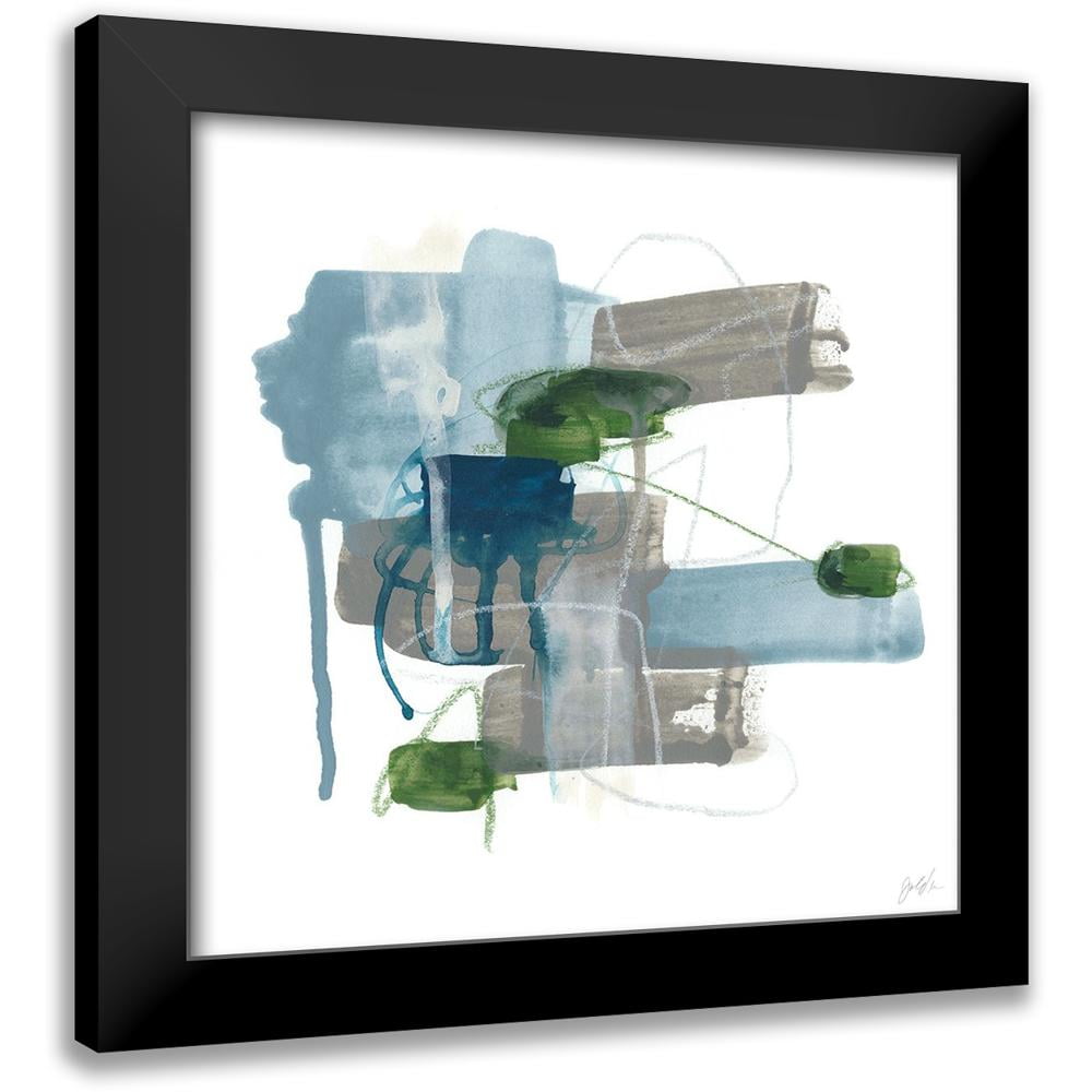 Vess, June Erica 20x20 Black Modern Framed Museum Art Print Titled ...