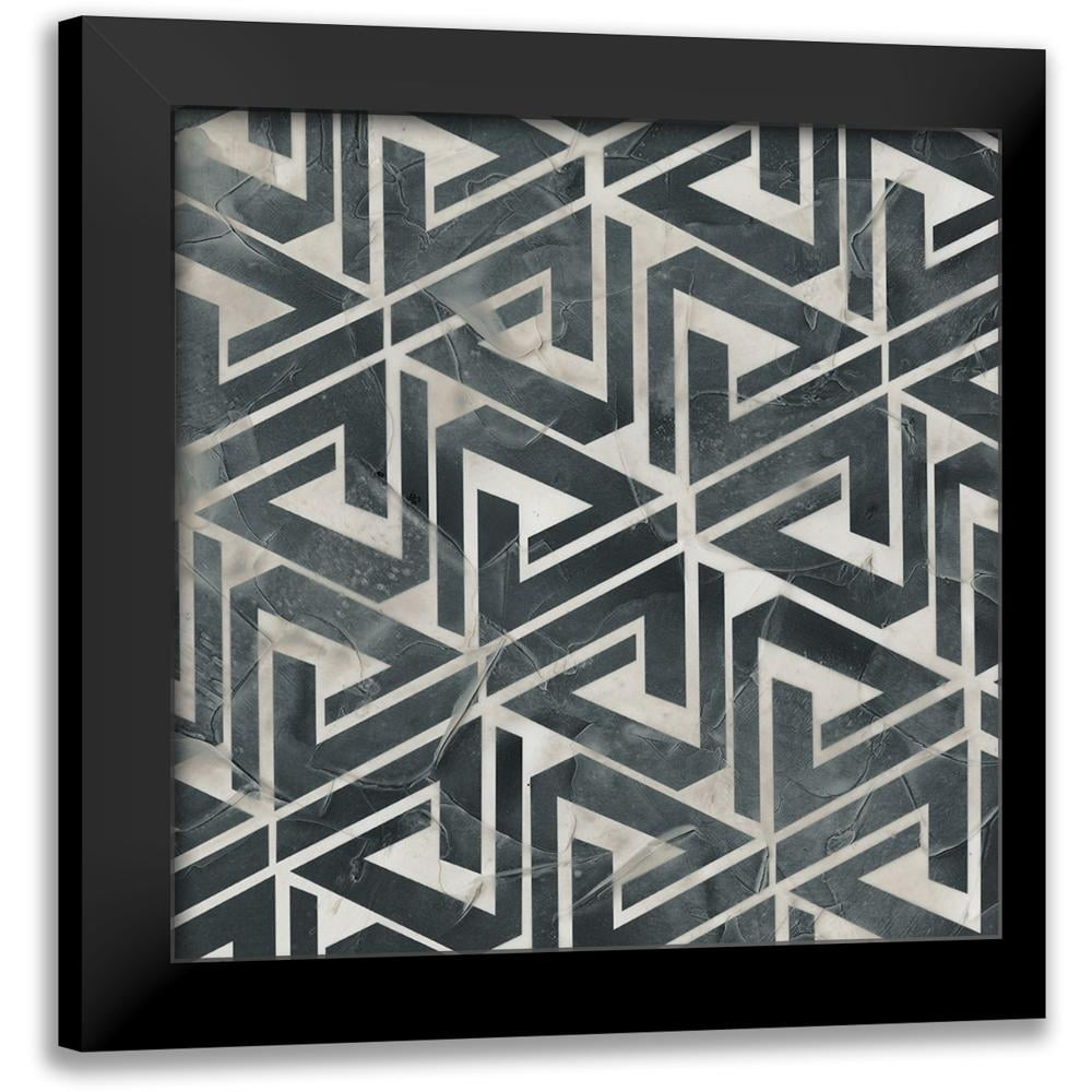 Vess, June Erica 20x20 Black Modern Framed Museum Art Print Titled ...