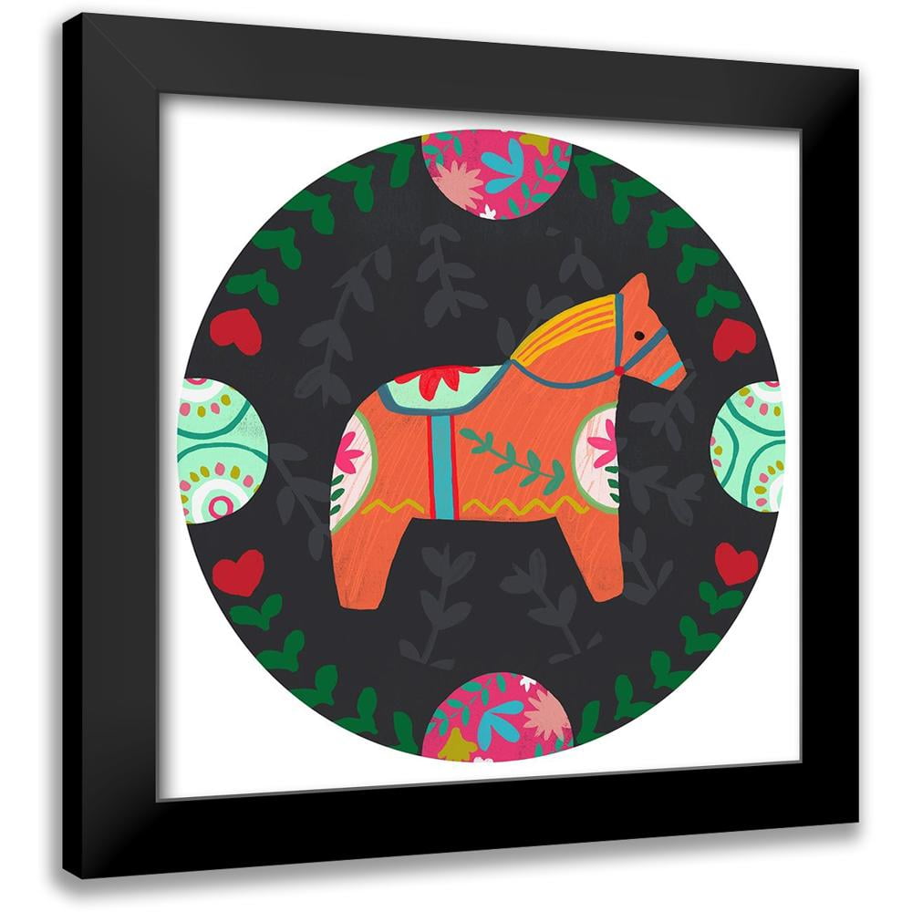 Vess, June Erica 20x20 Black Modern Framed Museum Art Print Titled ...