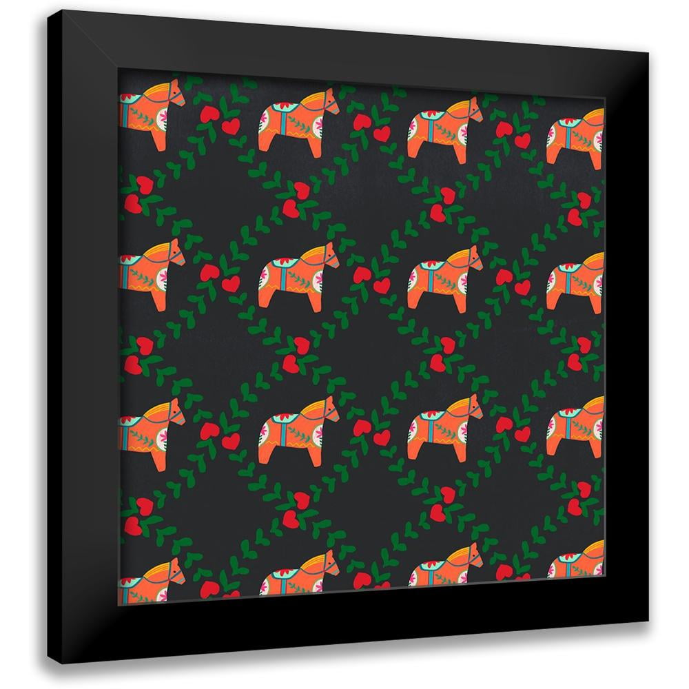 Vess, June Erica 20x20 Black Modern Framed Museum Art Print Titled ...