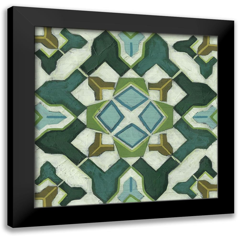 Vess, June Erica 20x20 Black Modern Framed Museum Art Print Titled ...