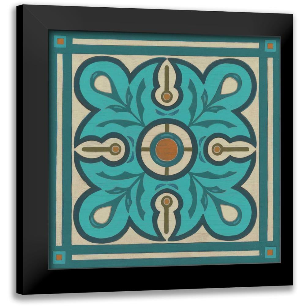 Vess, June Erica 20x20 Black Modern Framed Museum Art Print Titled ...