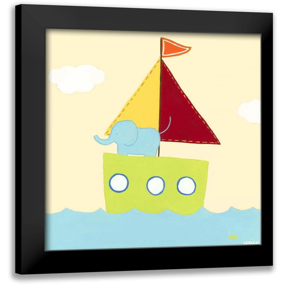 Vess, June Erica 20x20 Black Modern Framed Museum Art Print Titled ...