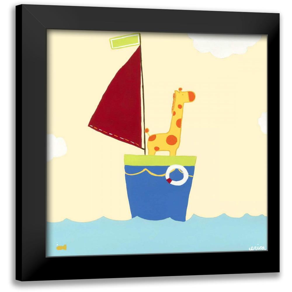 Vess, June Erica 20x20 Black Modern Framed Museum Art Print Titled ...