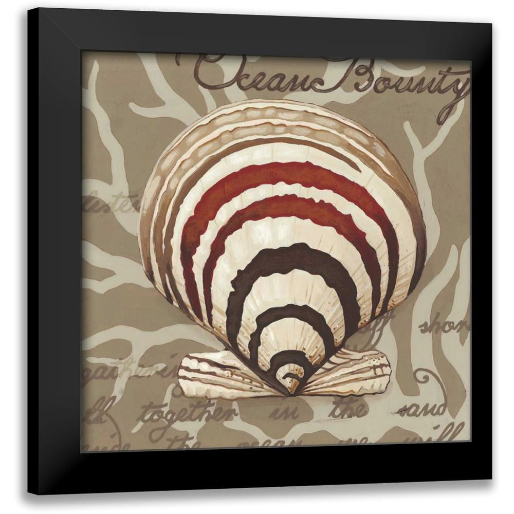 Vess, June Erica 20x20 Black Modern Framed Museum Art Print Titled ...