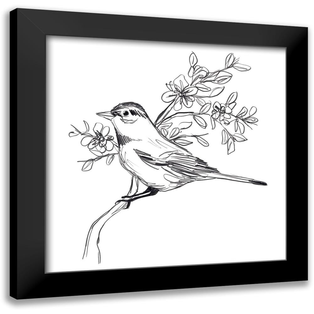 Vess, June Erica 20x20 Black Modern Framed Museum Art Print Titled ...