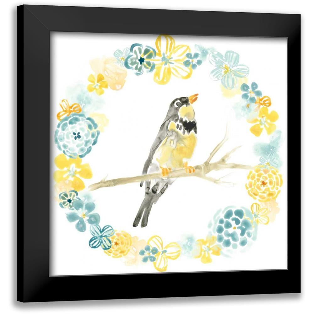 Vess, June Erica 20x20 Black Modern Framed Museum Art Print Titled ...
