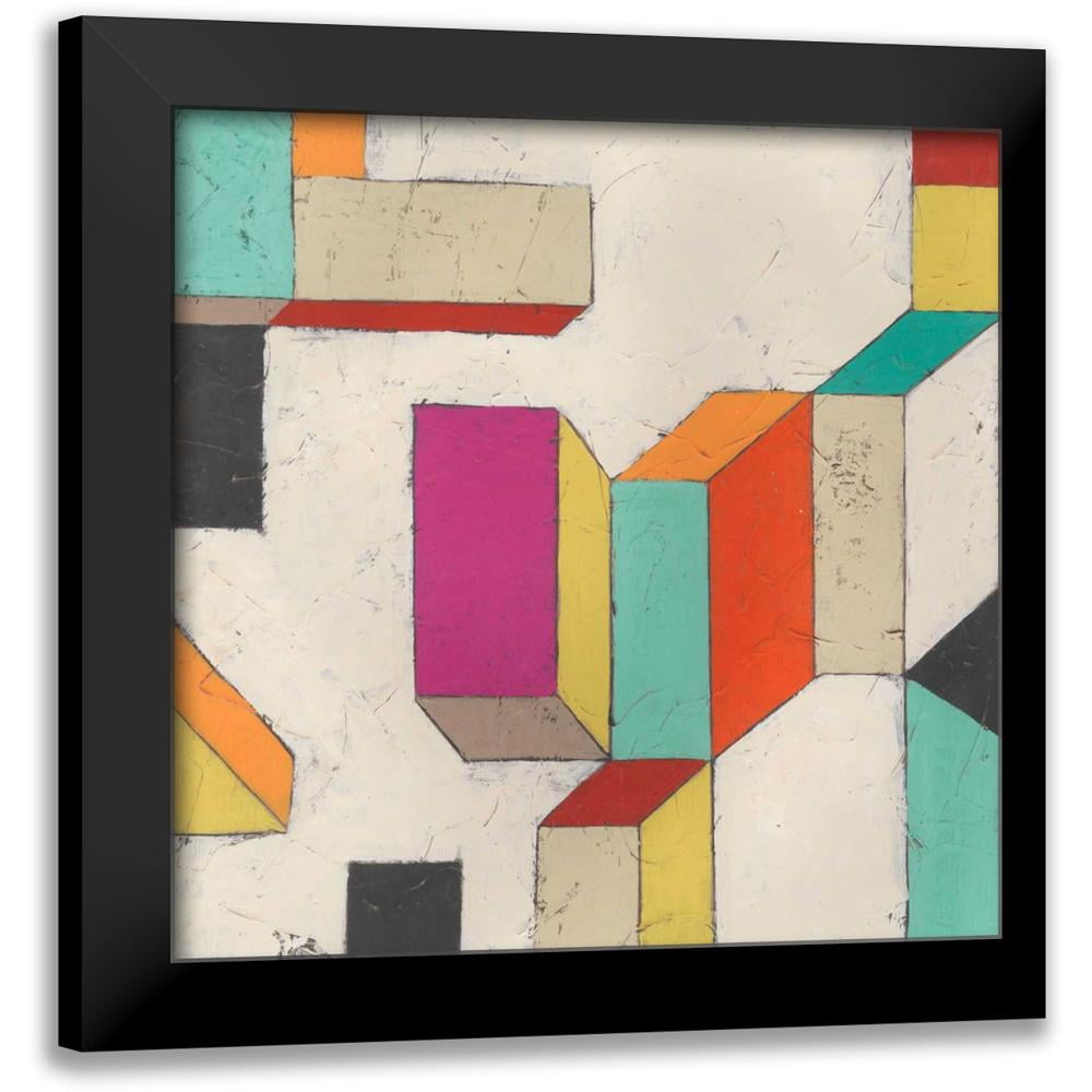 Vess, June Erica 20x20 Black Modern Framed Museum Art Print Titled ...