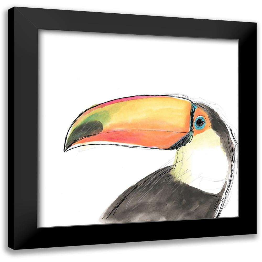 Vess, June Erica 20x20 Black Modern Framed Museum Art Print Titled ...