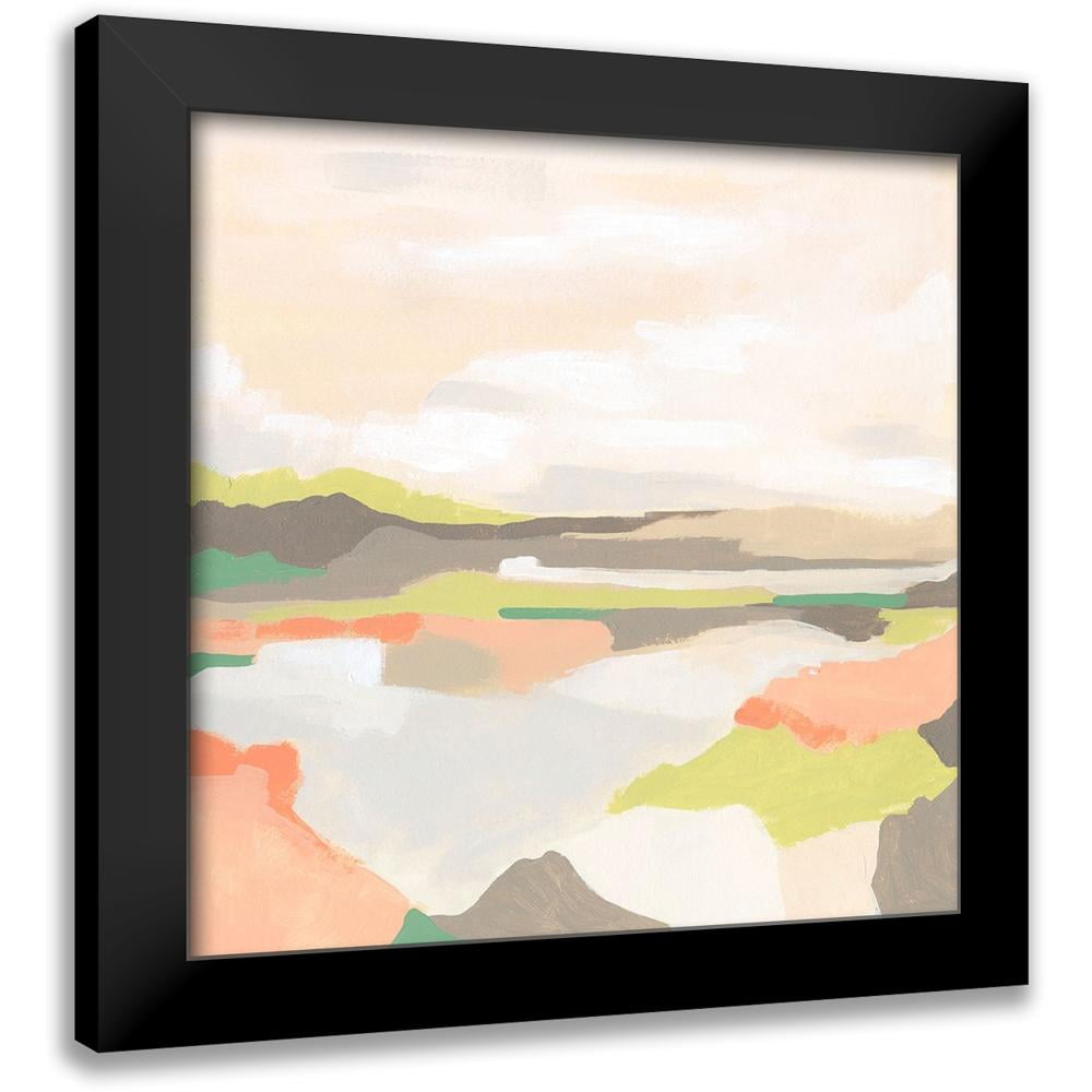 Vess, June Erica 20x20 Black Modern Framed Museum Art Print Titled ...