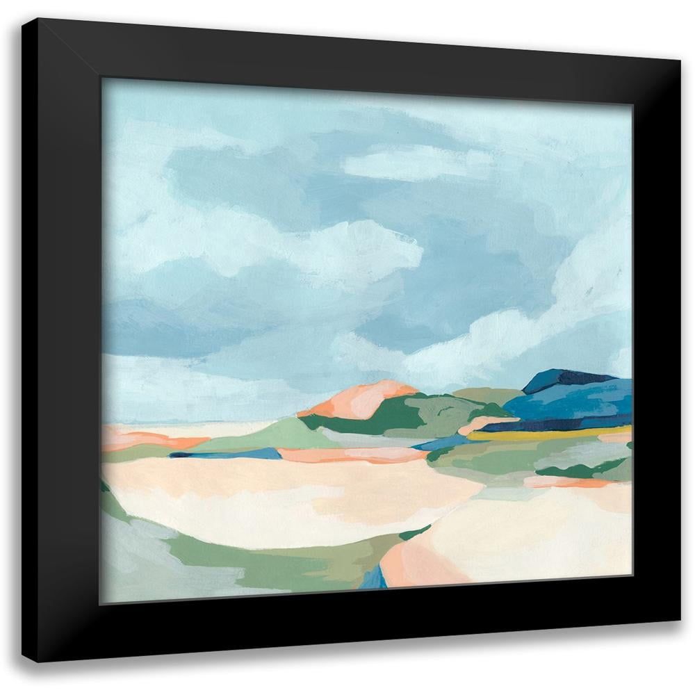 Vess, June Erica 20x20 Black Modern Framed Museum Art Print Titled ...
