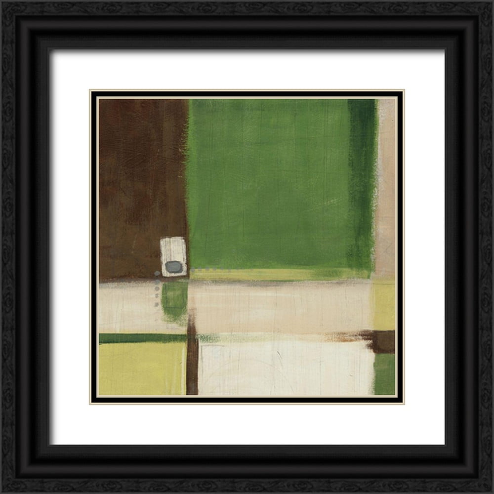 Vess, June Erica 20x20 Black Ornate Wood Framed with Double Matting Museum Art Print Titled ...