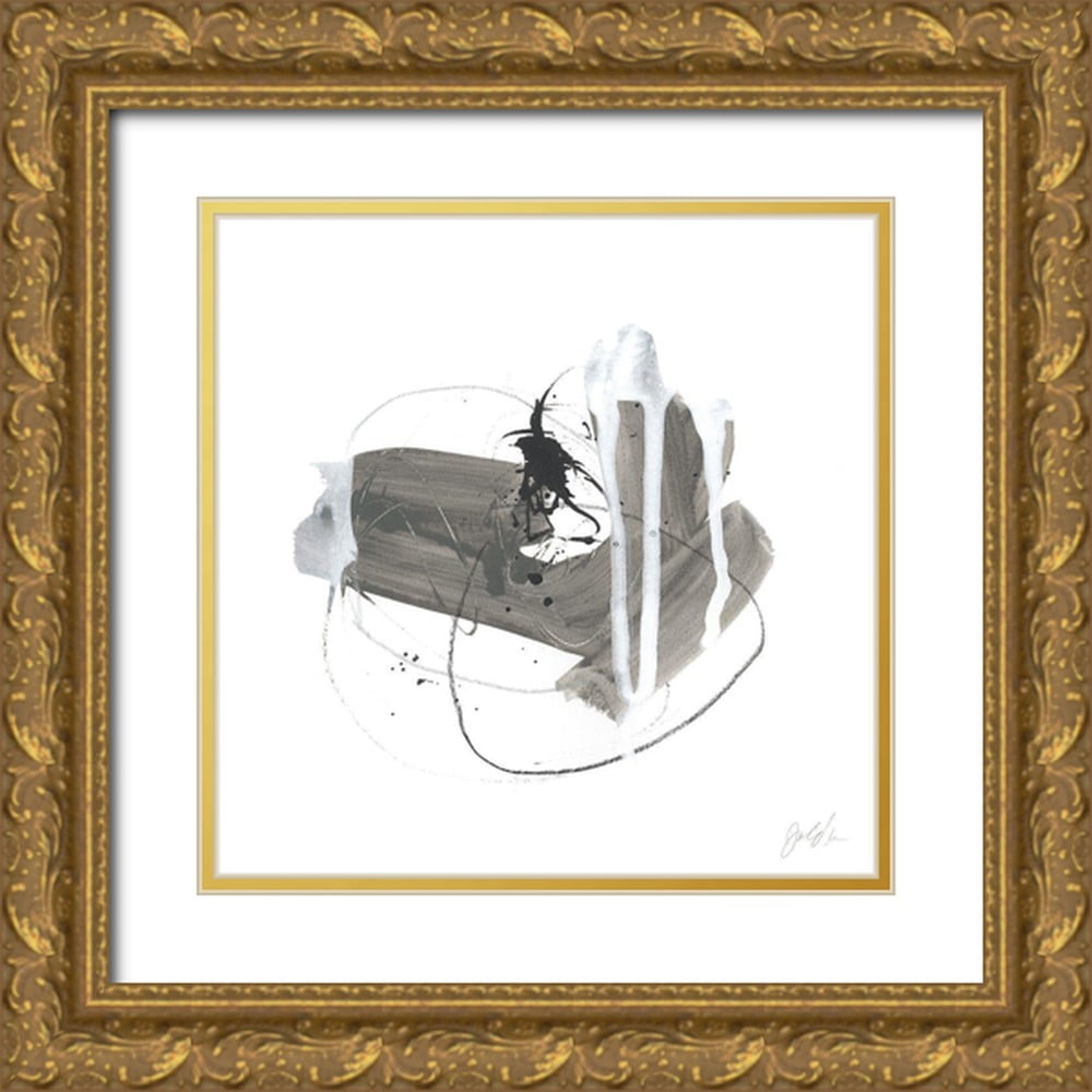 Vess, June Erica 20x20 Gold Ornate Wood Framed with Double Matting ...