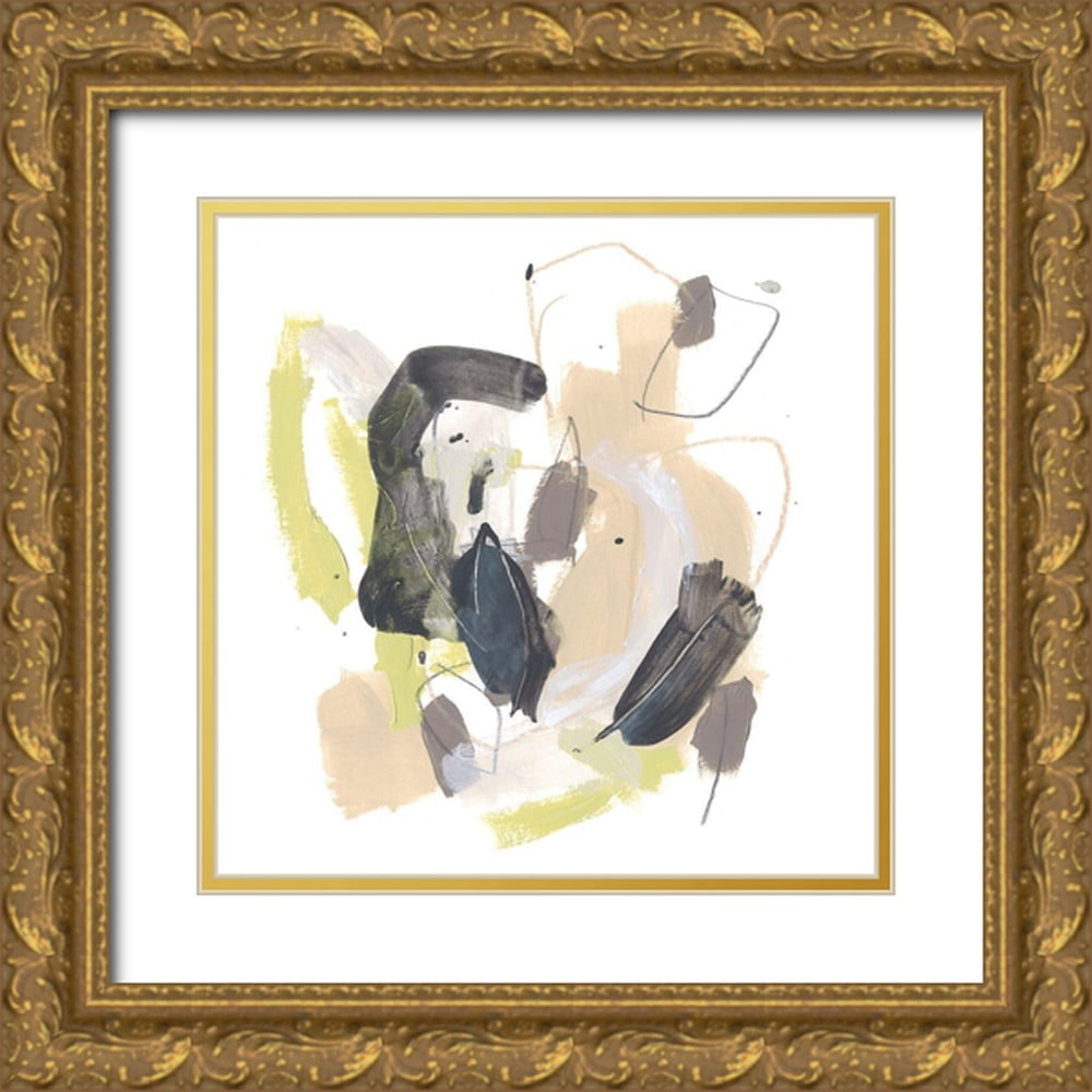 Vess, June Erica 20x20 Gold Ornate Wood Framed with Double Matting ...